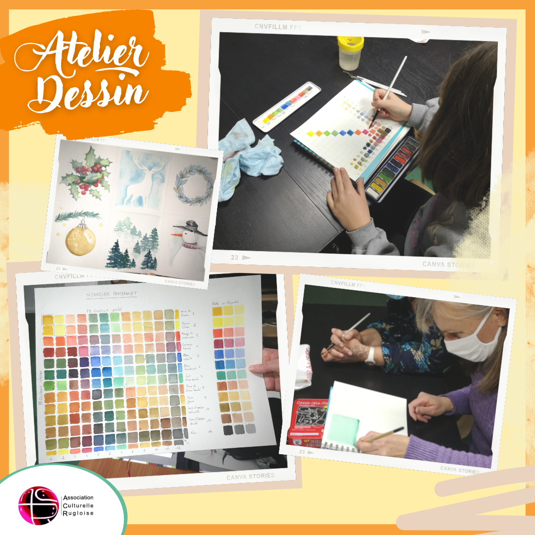 Atelier Dessin | ACR Rugles - Association Culturelle Rugloise